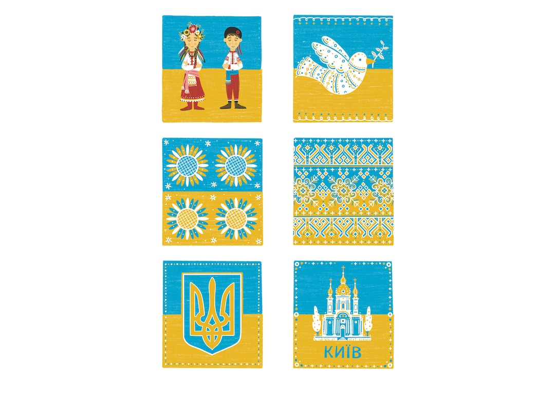 Support Ukraine Poster - Etsy