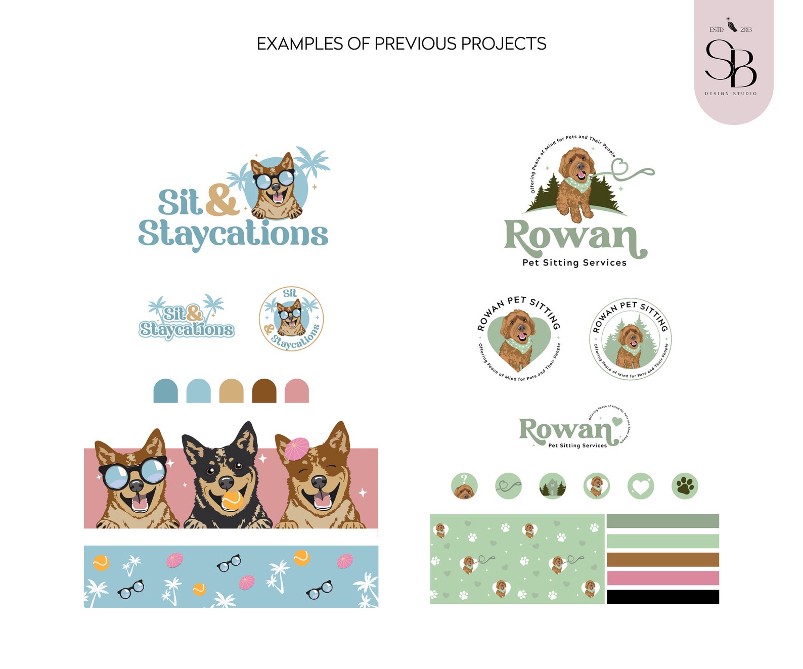 Custom Dog Logo Design: Pet Business Branding, Dog Treats Branding, Dog ...