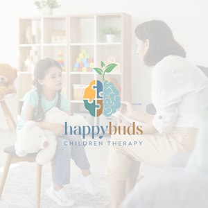 Children Therapy Logo, Speech Therapy Logo, Spectrum Therapy Logo ...
