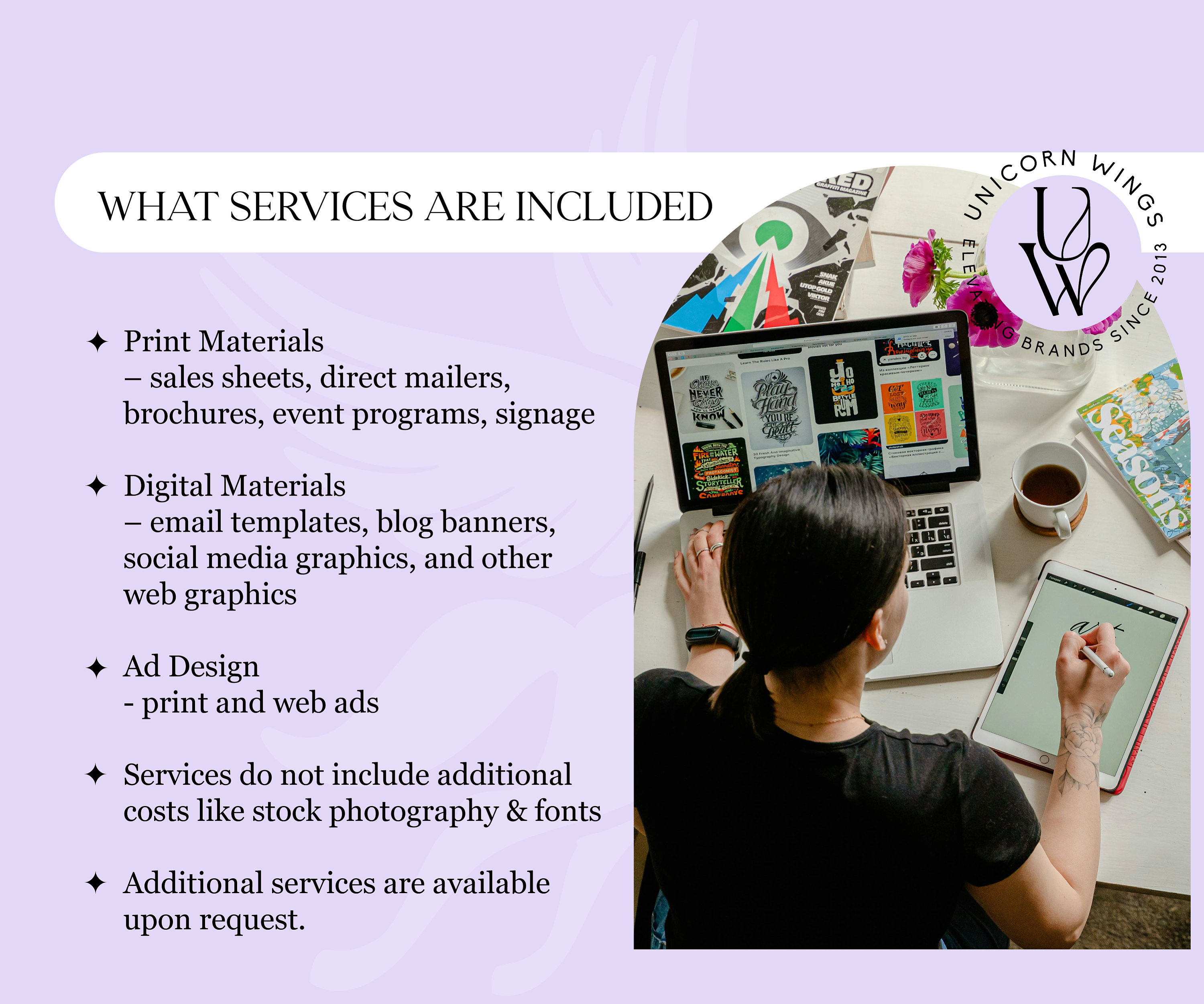 Monthly Graphic Design Retainer: Print, Digital, Ad & Merch Design - Etsy