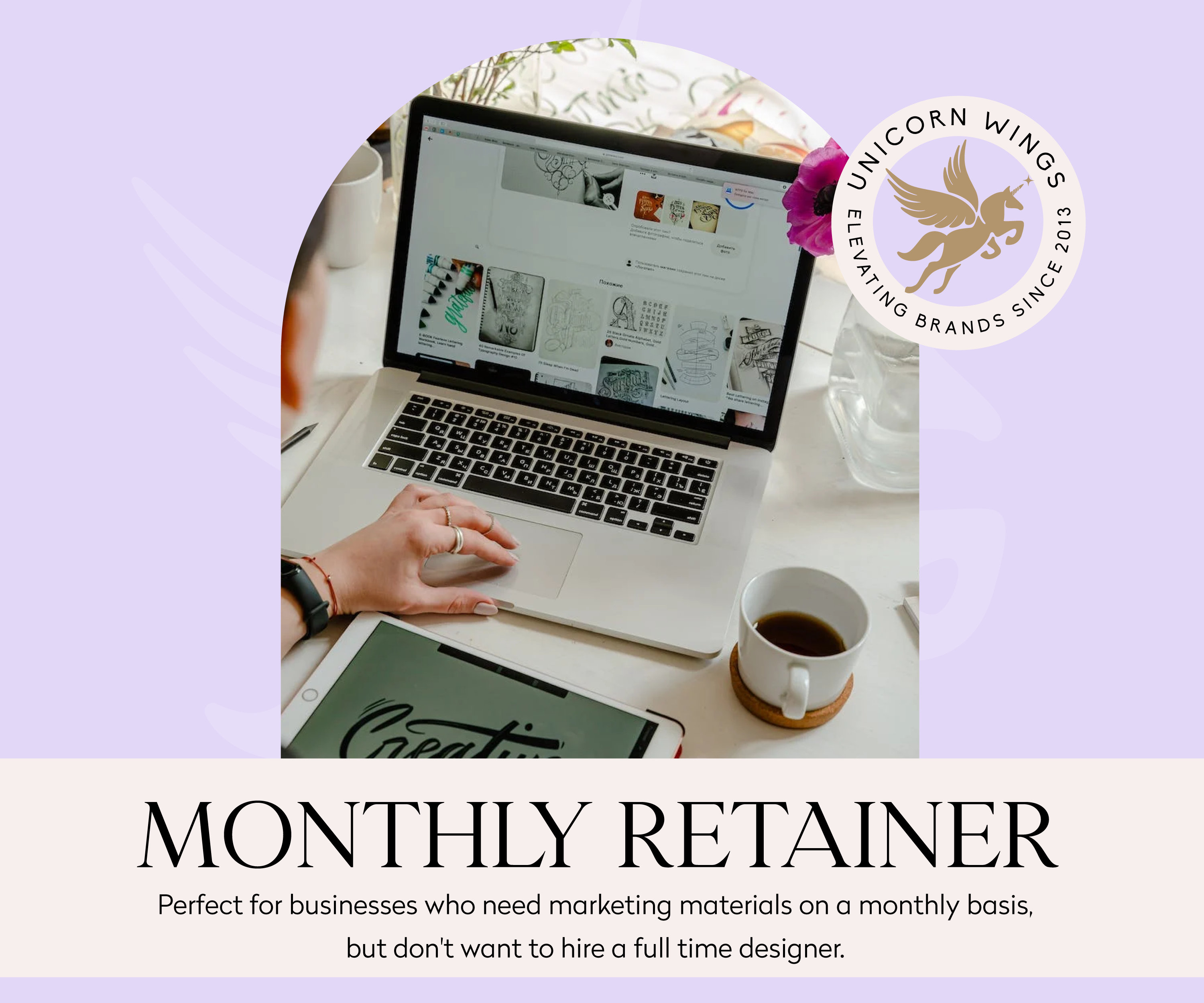 Monthly Graphic Design Retainer: Print, Digital, Ad & Merch Design - Etsy