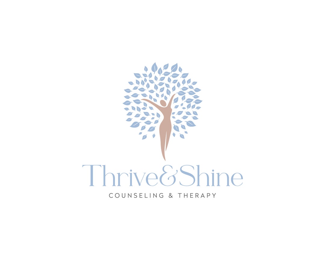 Therapist Counseling Life Coach Neurology Logo, Woman Tree Psychologist ...