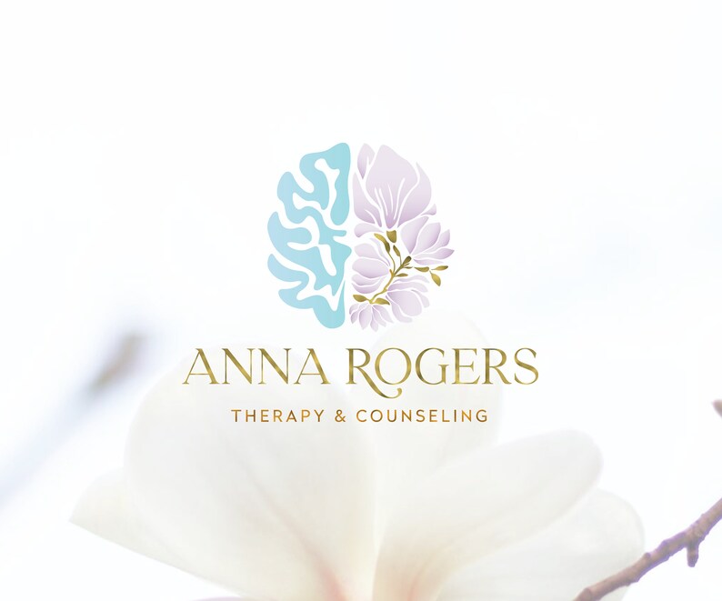 Premade Therapy Logo - Brain Logo Design for Therapists, Counselors ...