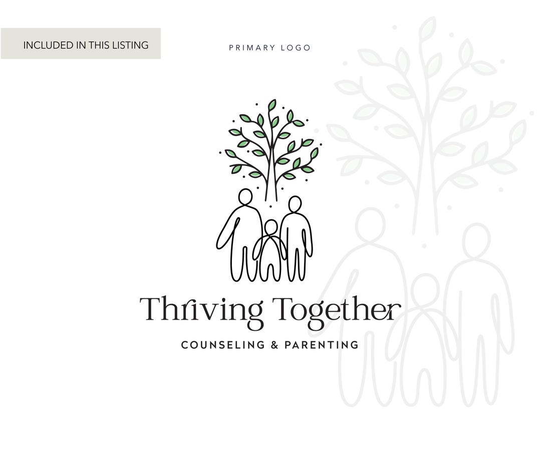 Family & Children Therapy Logo Design : Modern Psychology | Counseling ...