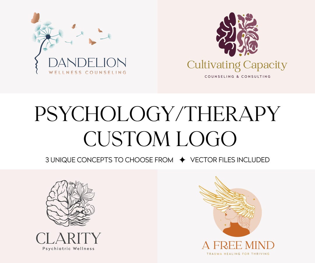 Custom Logo Design for Psychology, Counseling & Therapy Business ...