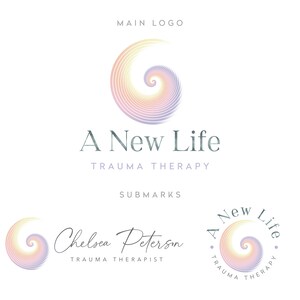 Trauma Therapy Logo Psychology Branding Counseling Logo - Etsy