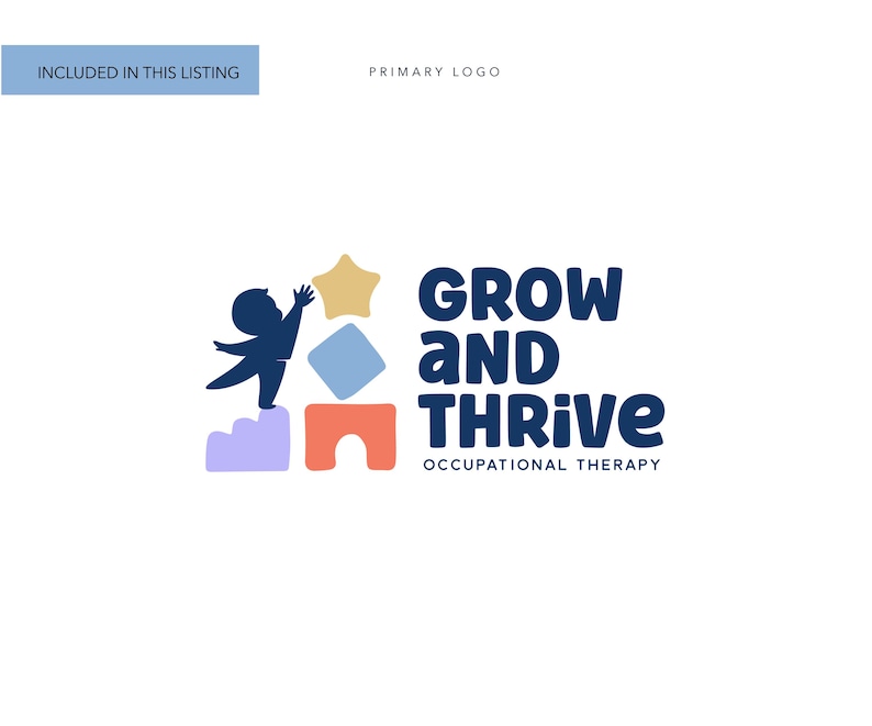 Children Therapy Logo Design - Ocuppational Therapy, ABA, Daycare ...