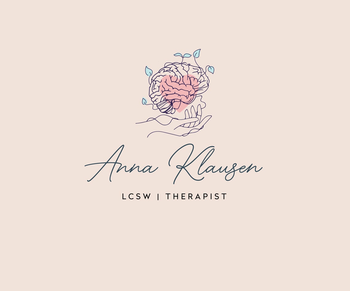 Therapy Logo Design: Custom Psychology Branding Suite - Etsy
