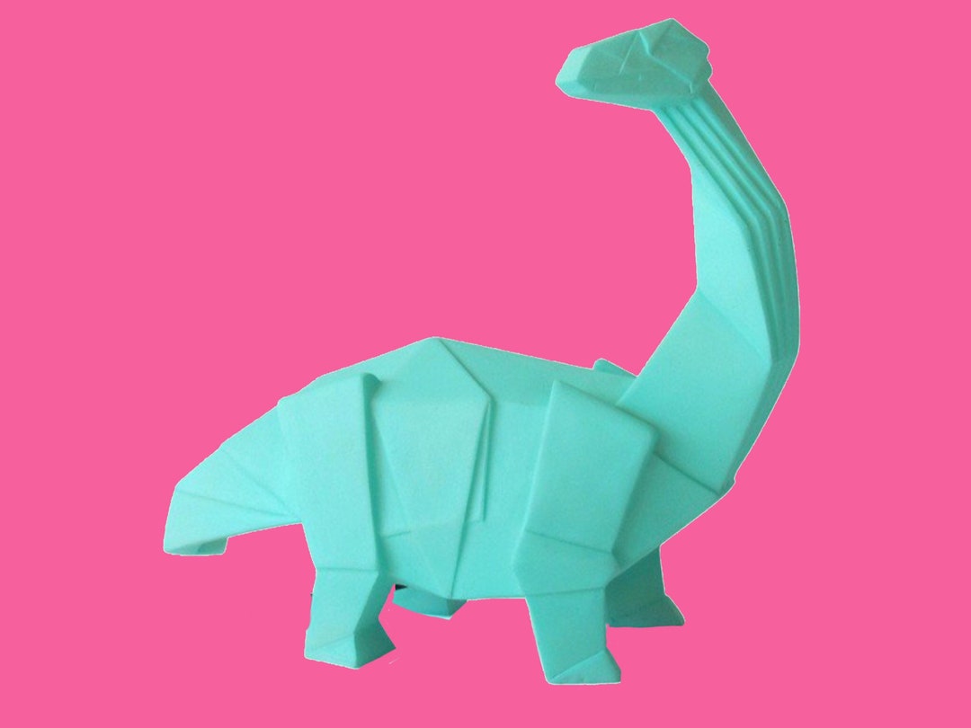 Origami Mini Dippy Diplodocus Dinosaur Lamp - Etsy