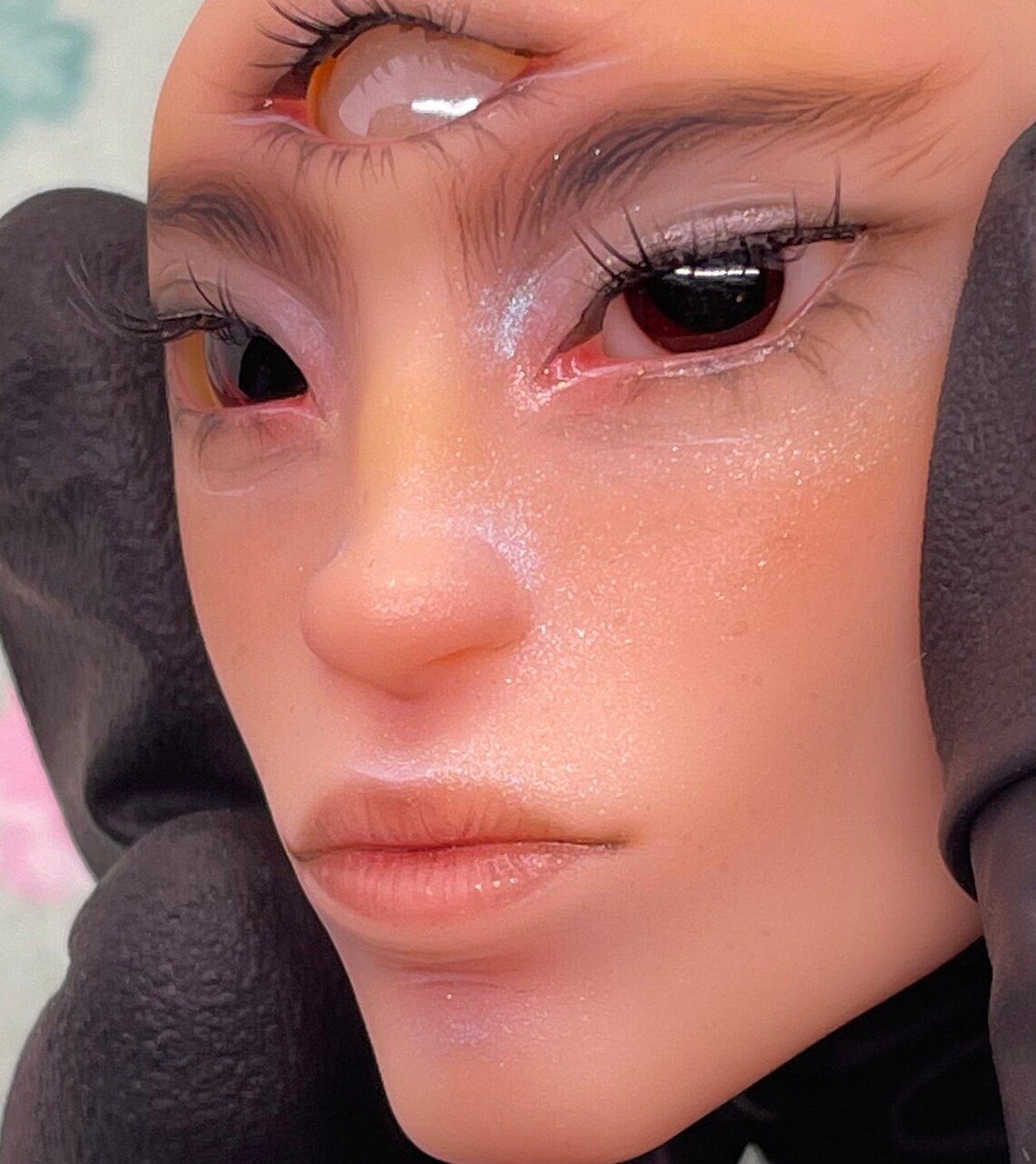 11mm dark blood Resin Draft BJD Doll Eyes X11 | Etsy