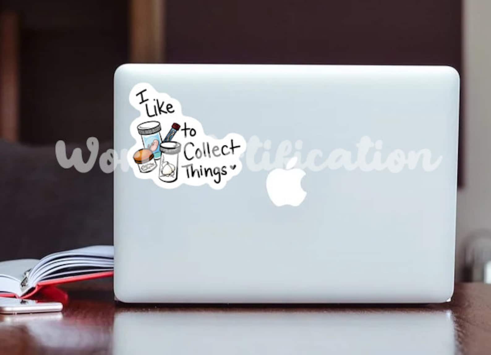 I Like to Collect Things Sticker Waterproof Sticker - Etsy