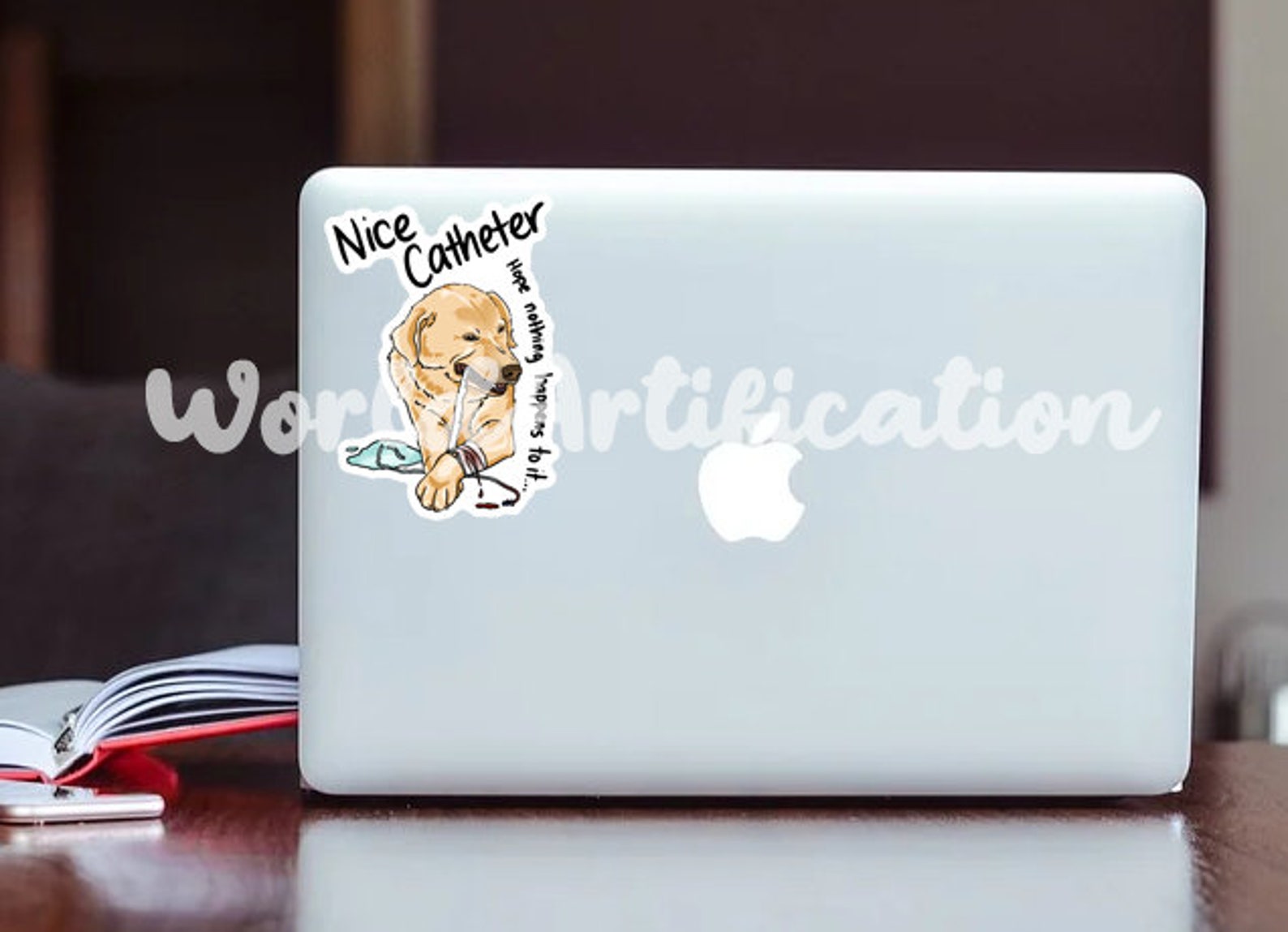 IV Catheter Sticker, Waterproof Sticker, Laminated Sticker, Vet Med ...