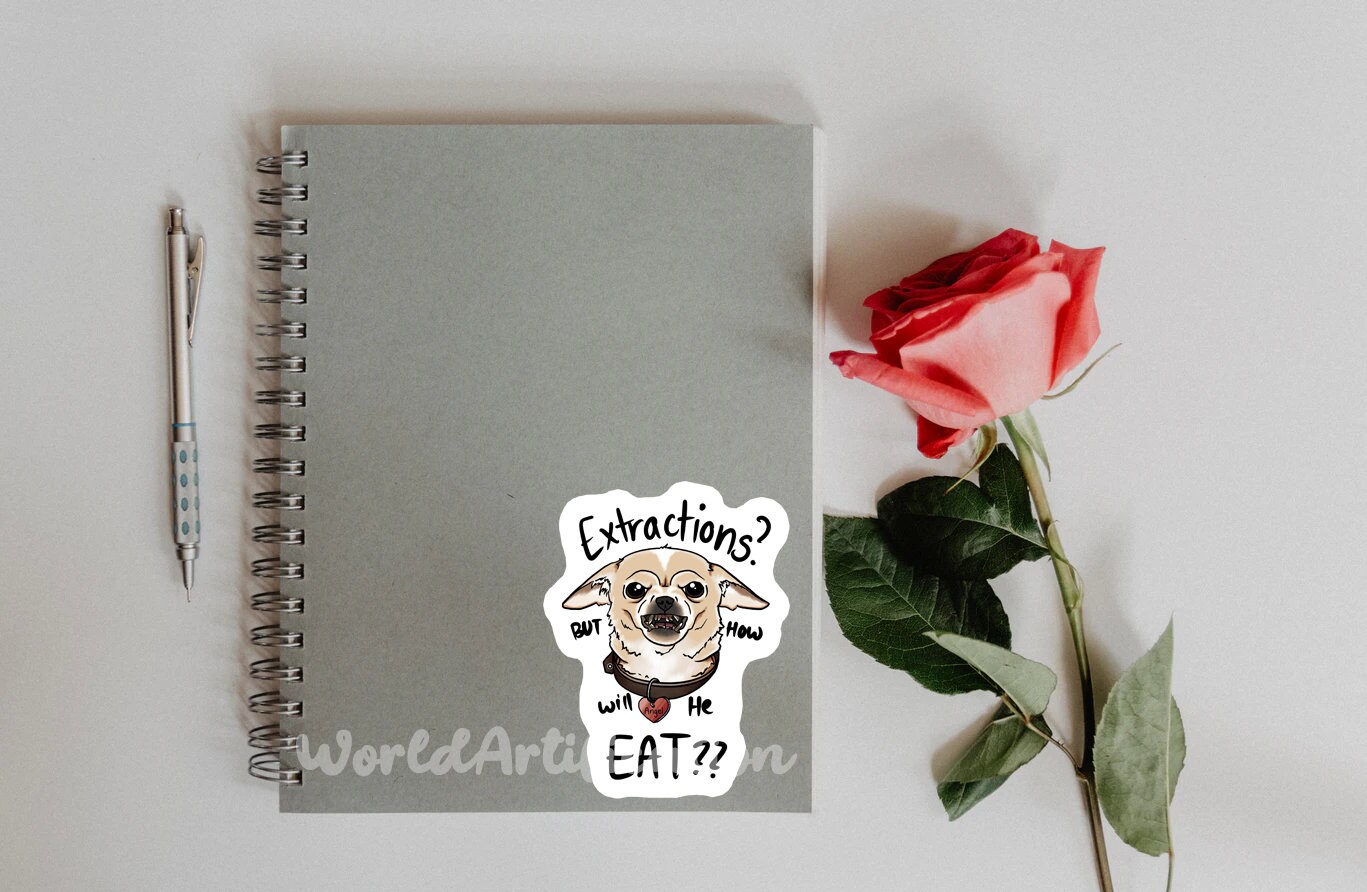 Extractions Sticker Waterproof Sticker Laminated Sticker - Etsy