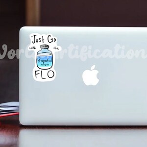 Propofol Sticker, Waterproof Stickers, Laminated Stickers, Vet Med Gift ...