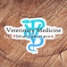 Not Just a Veterinary Receptionist Sticker, Waterproof Stickers ...