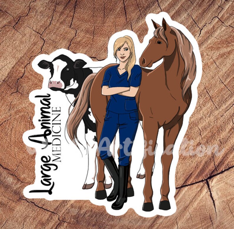 Large Animal Medicine Sticker Waterproof Stickers Laminated - Etsy