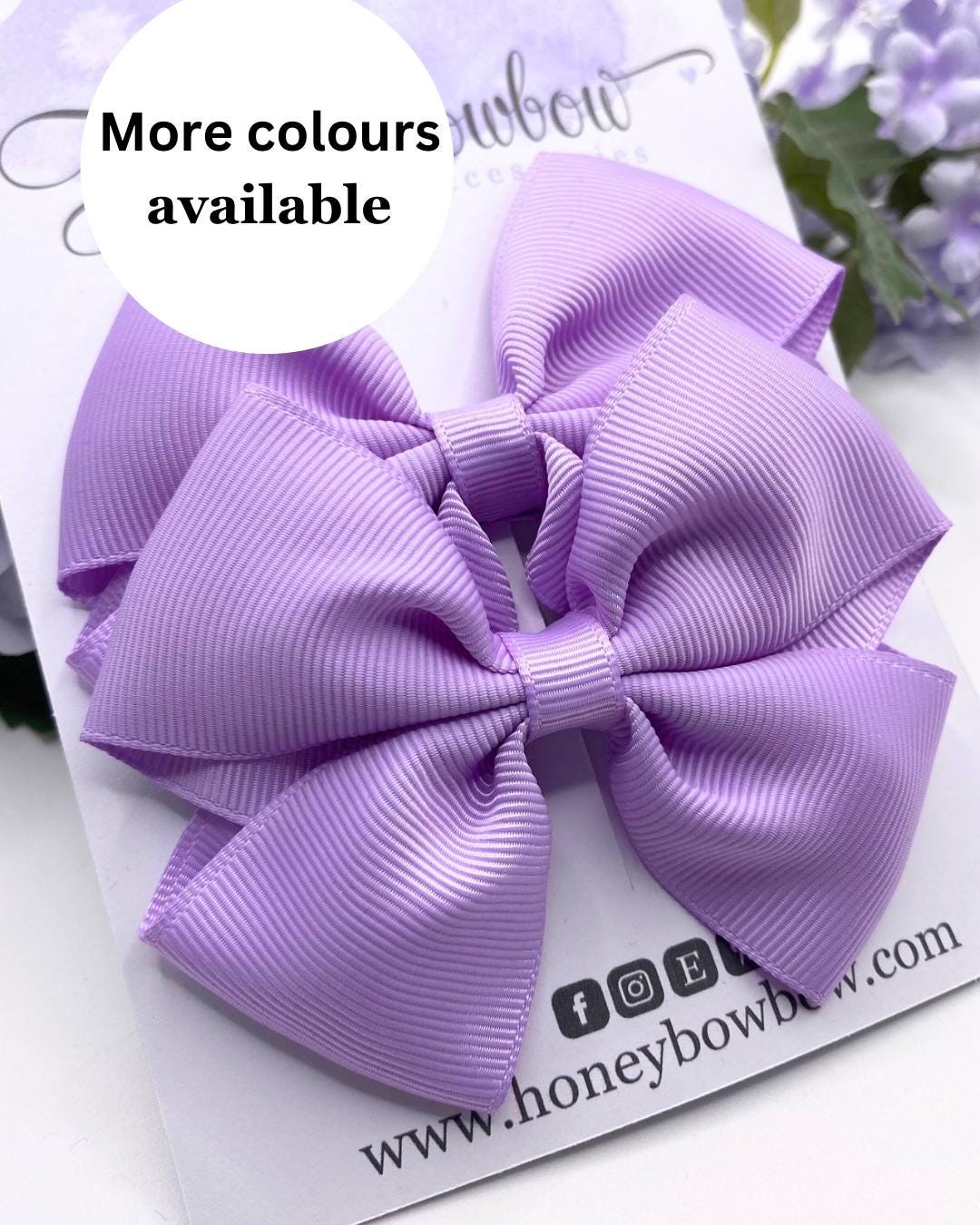2.5" Tux Bow, 2 and a Half Inch Bow, Small Bow, School Bow, Plain ...