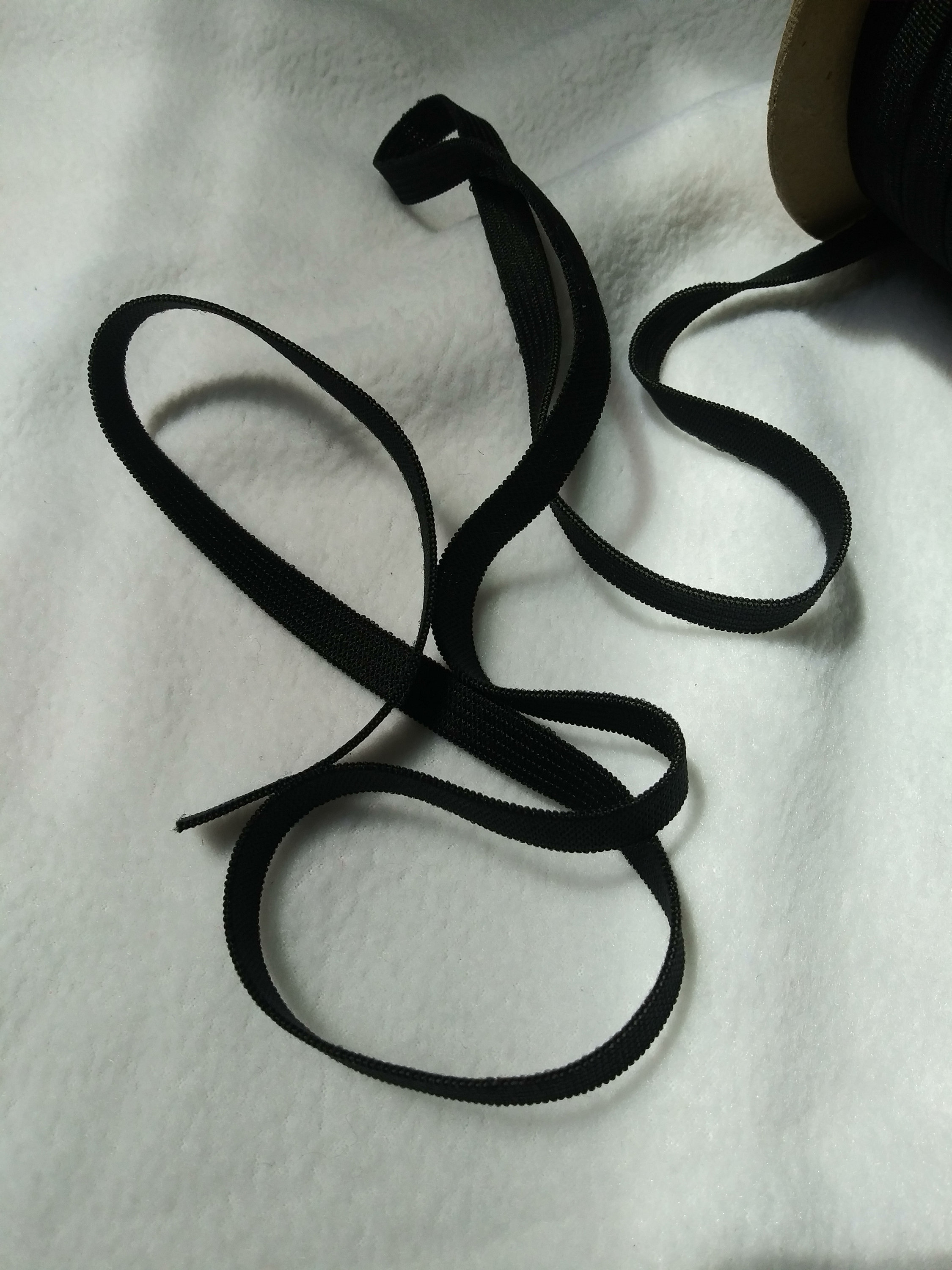 3/8 Inch Knit Soft Black Elastic Elastic by the Yard - Etsy Sweden