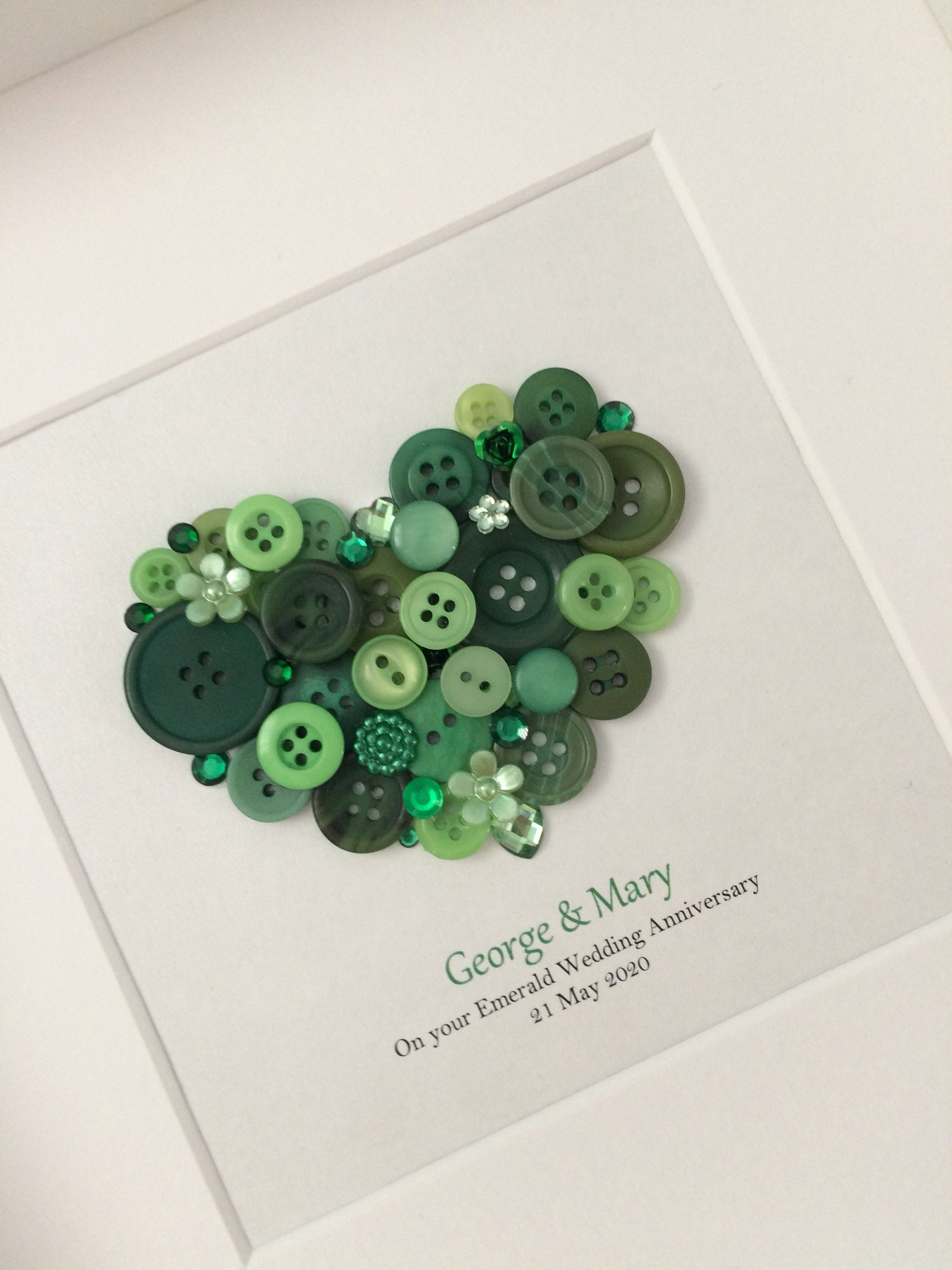 55th Anniversary, Emerald Anniversary, Emerald Wedding, 55th Wedding ...