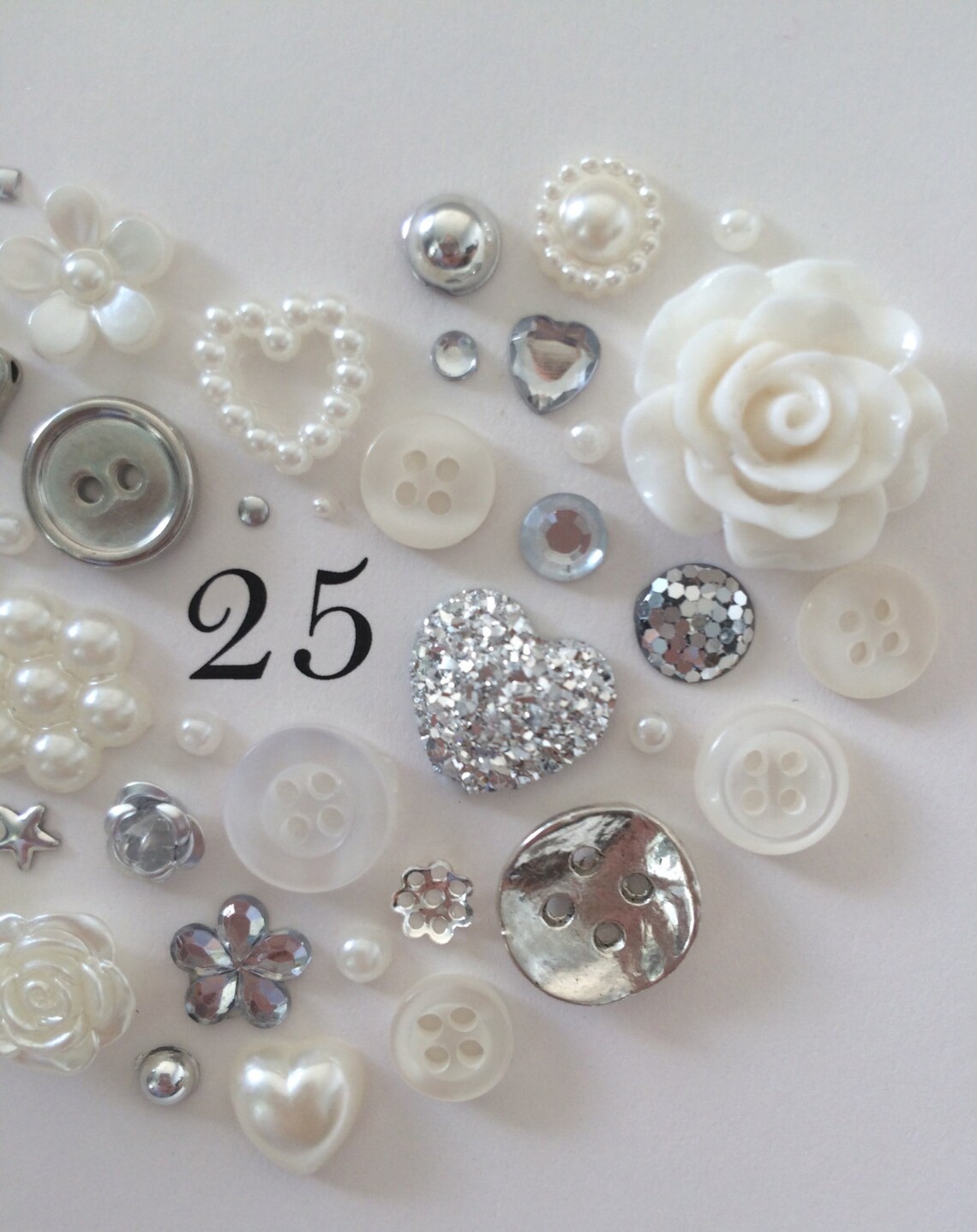 25th Wedding Anniversary Gift Silver Anniversary Silver | Etsy