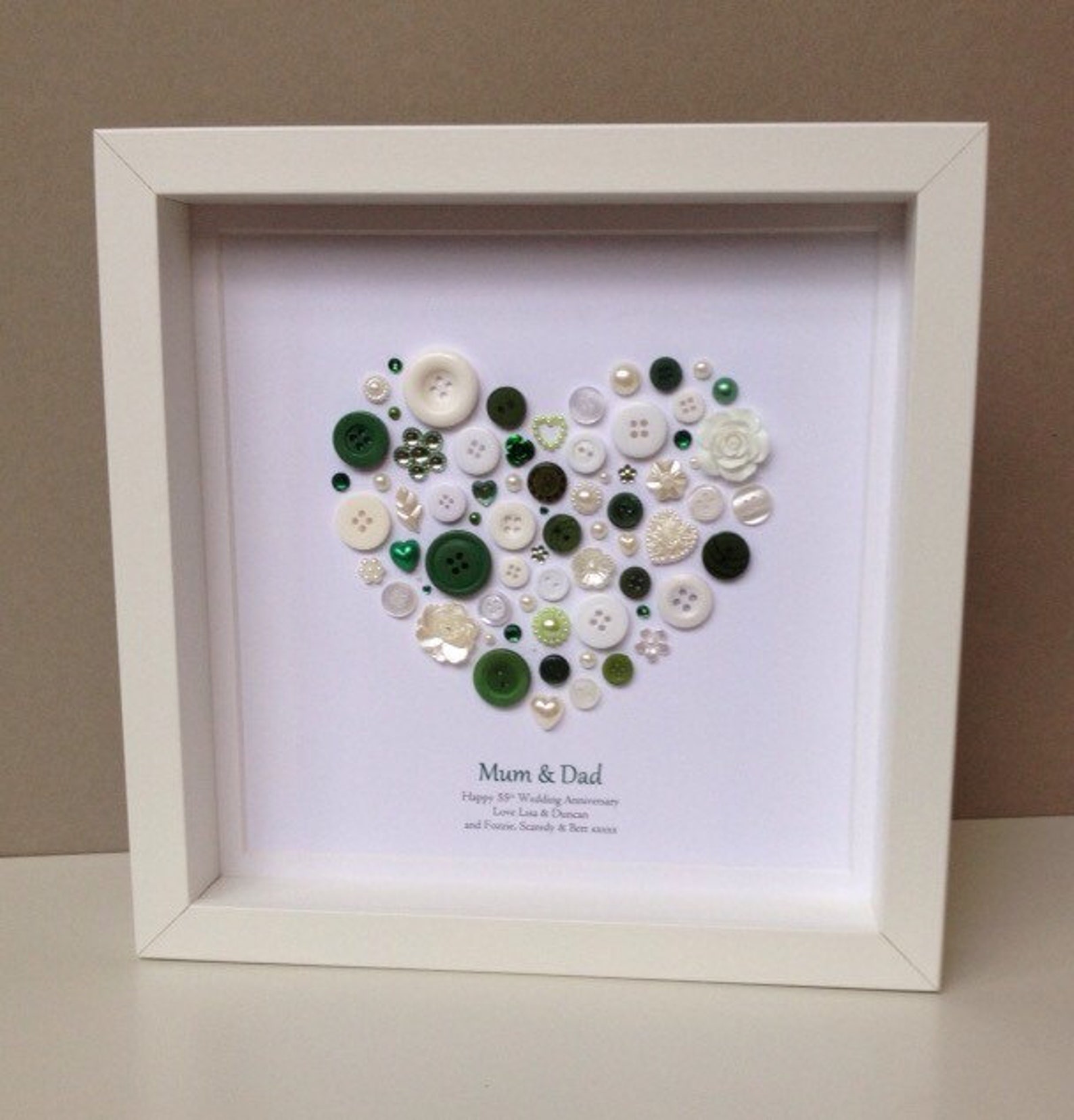 55th Anniversary Gift Emerald Wedding 55th Wedding Emerald - Etsy