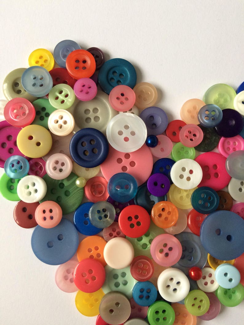 Personalised Button Art, Christmas Gift, Gift Idea for Daughter, Gift ...