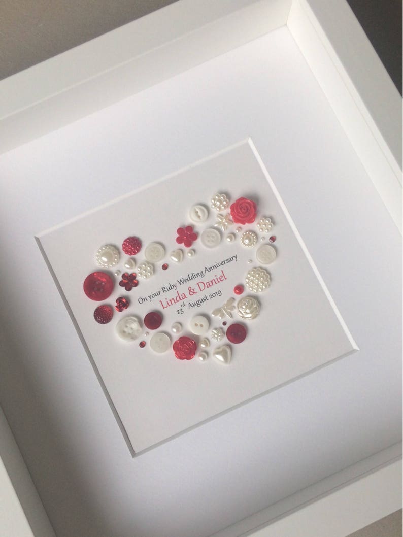 Ruby Wedding Anniversary, 40th Wedding, 40th Anniversary, Ruby ...
