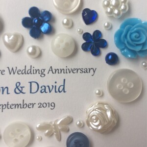 45th Wedding Anniversary, Sapphire Wedding Anniversary, Sapphire ...