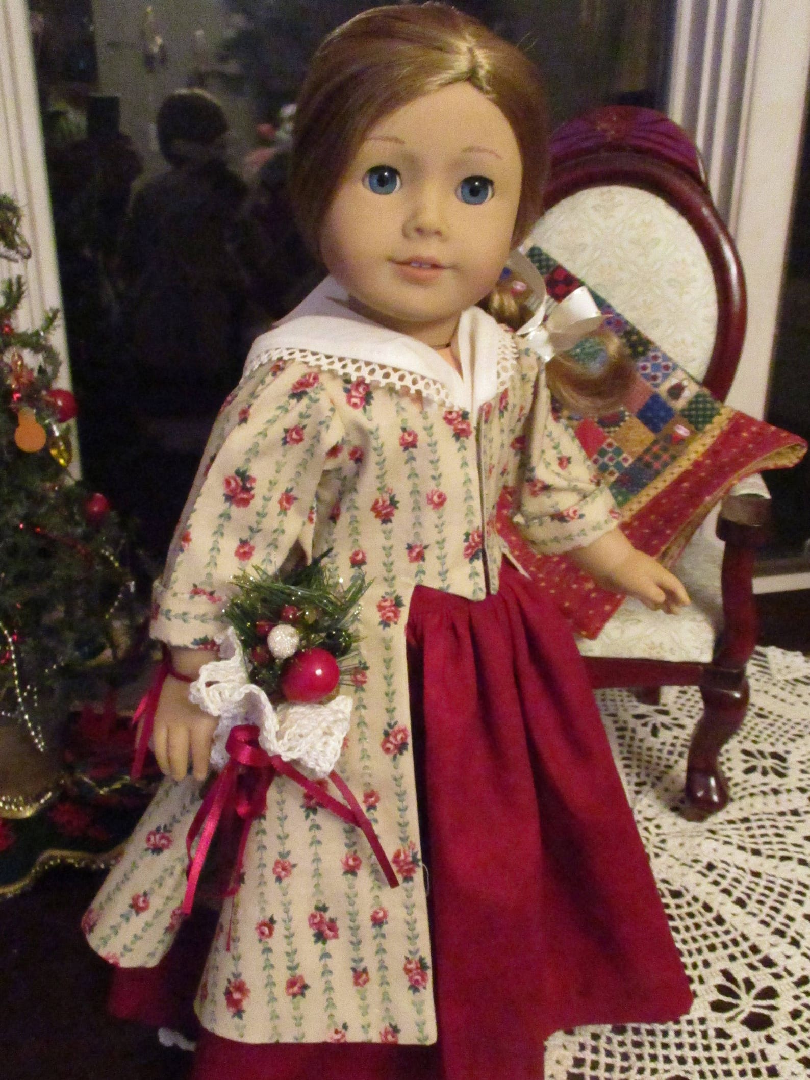 Historic Colonial Doll Dress To Fit Your 18 American Etsy