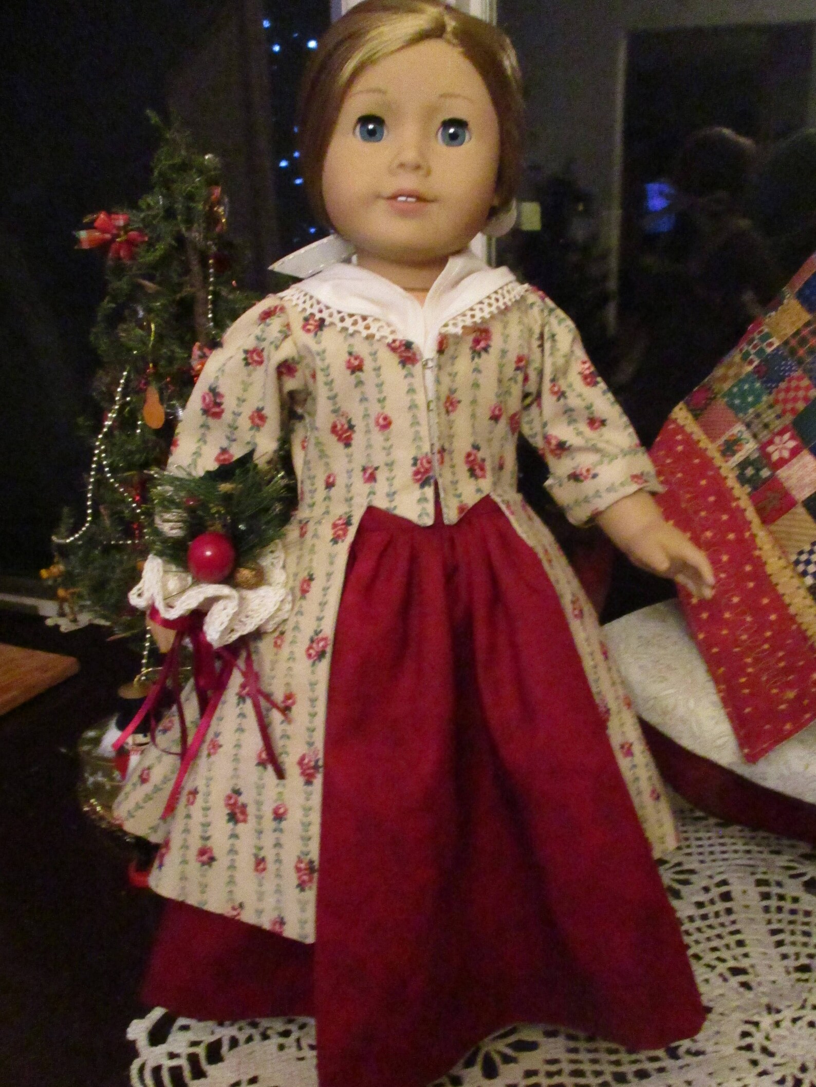 Historic Colonial Doll Dress To Fit Your 18 American Etsy