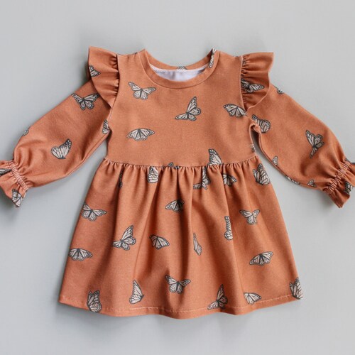 Yoke Dress PDF Sewing Pattern in Sizes 3-6-9 Months | Etsy