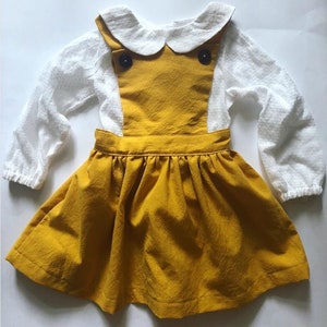 Baby Pinafore Dress PDF Sewing Pattern - Etsy
