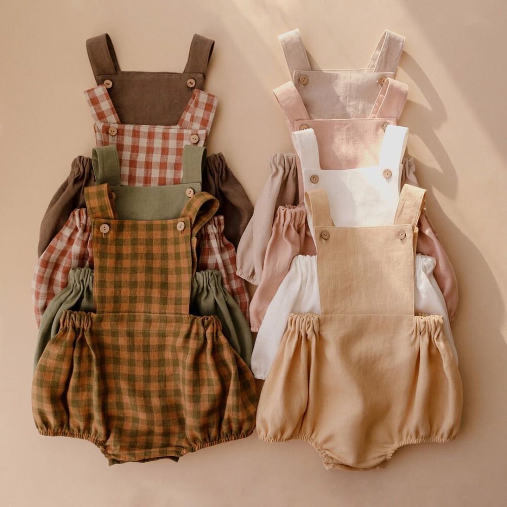 Overall Shortie PDF Sewing Pattern - Etsy Canada