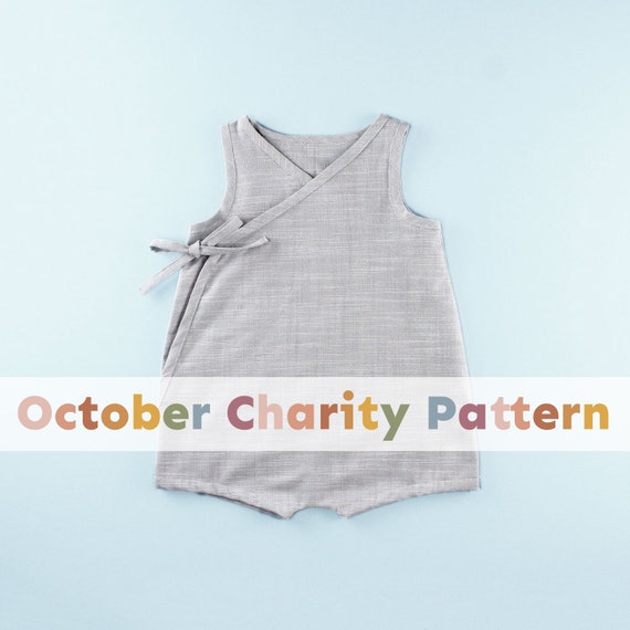 Wrap Up Romper Sewing Pattern | Etsy