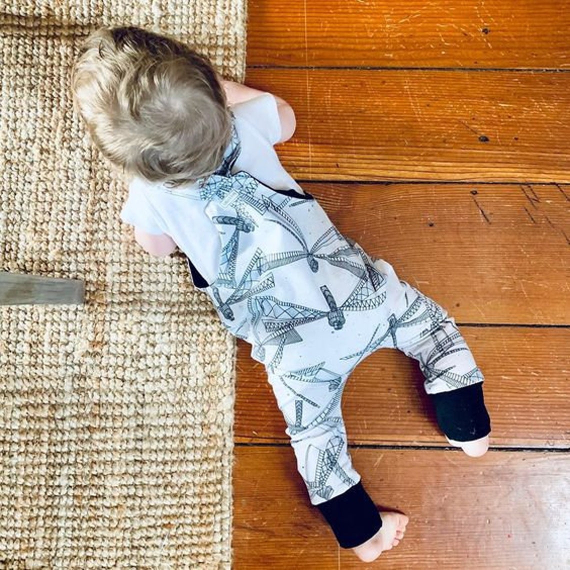 Easy Knit Overalls PDF Sewing Pattern - Etsy