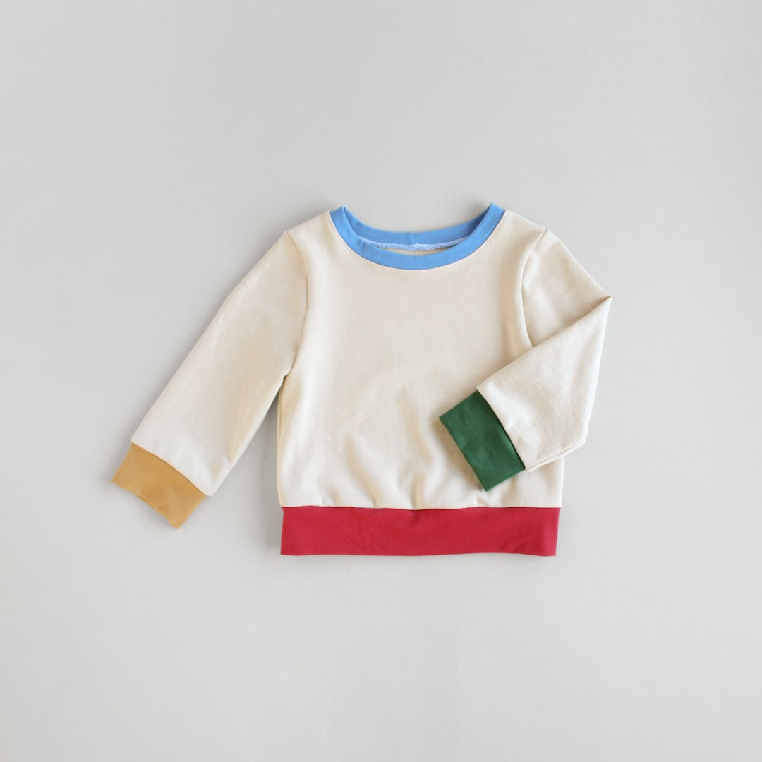Easy Sweatshirt PDF Sewing Pattern - Etsy