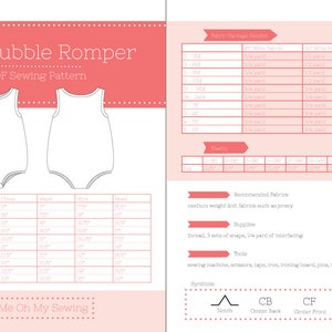 Knit Bubble Romper PDF Sewing Pattern - Etsy