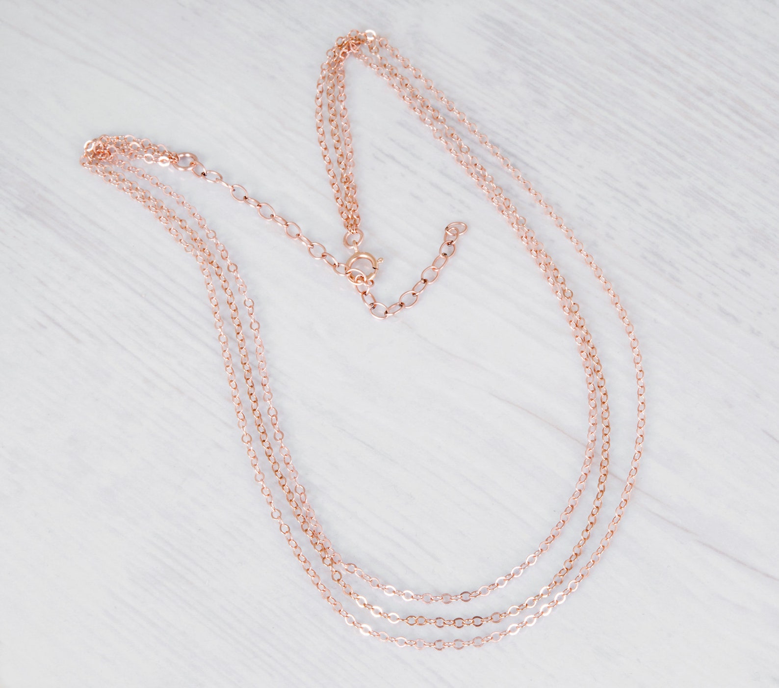 Rose Gold Choker Necklace, Delicate Choker, Layered Necklace, Double ... Rose Gold Choker Necklace, Delicate Choker, Layered Necklace, Double ...