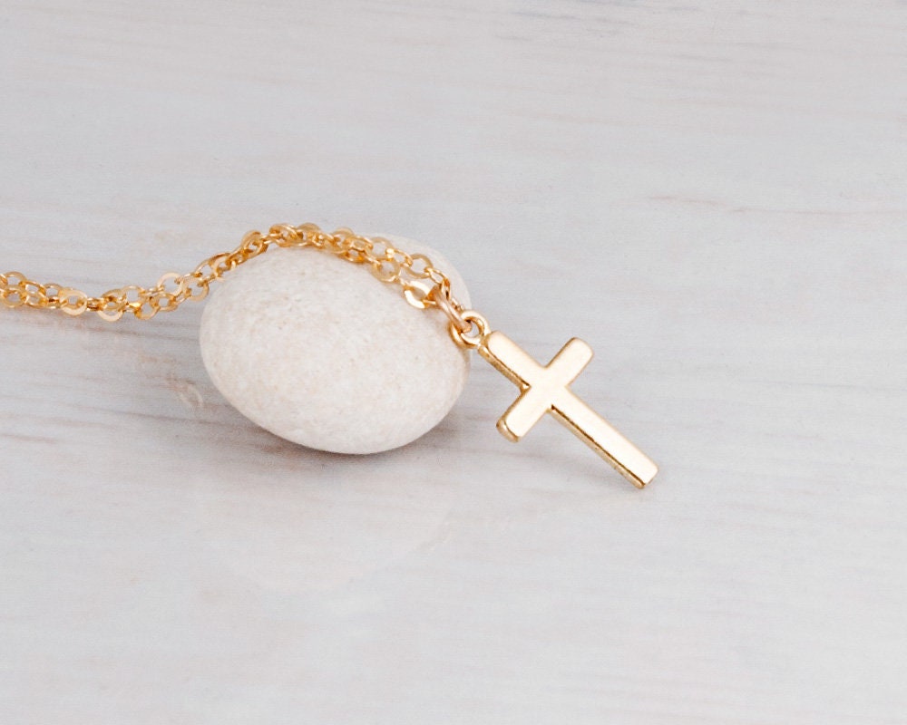 Layered Cross Necklace Set Choker Chain Cross Necklace | Etsy