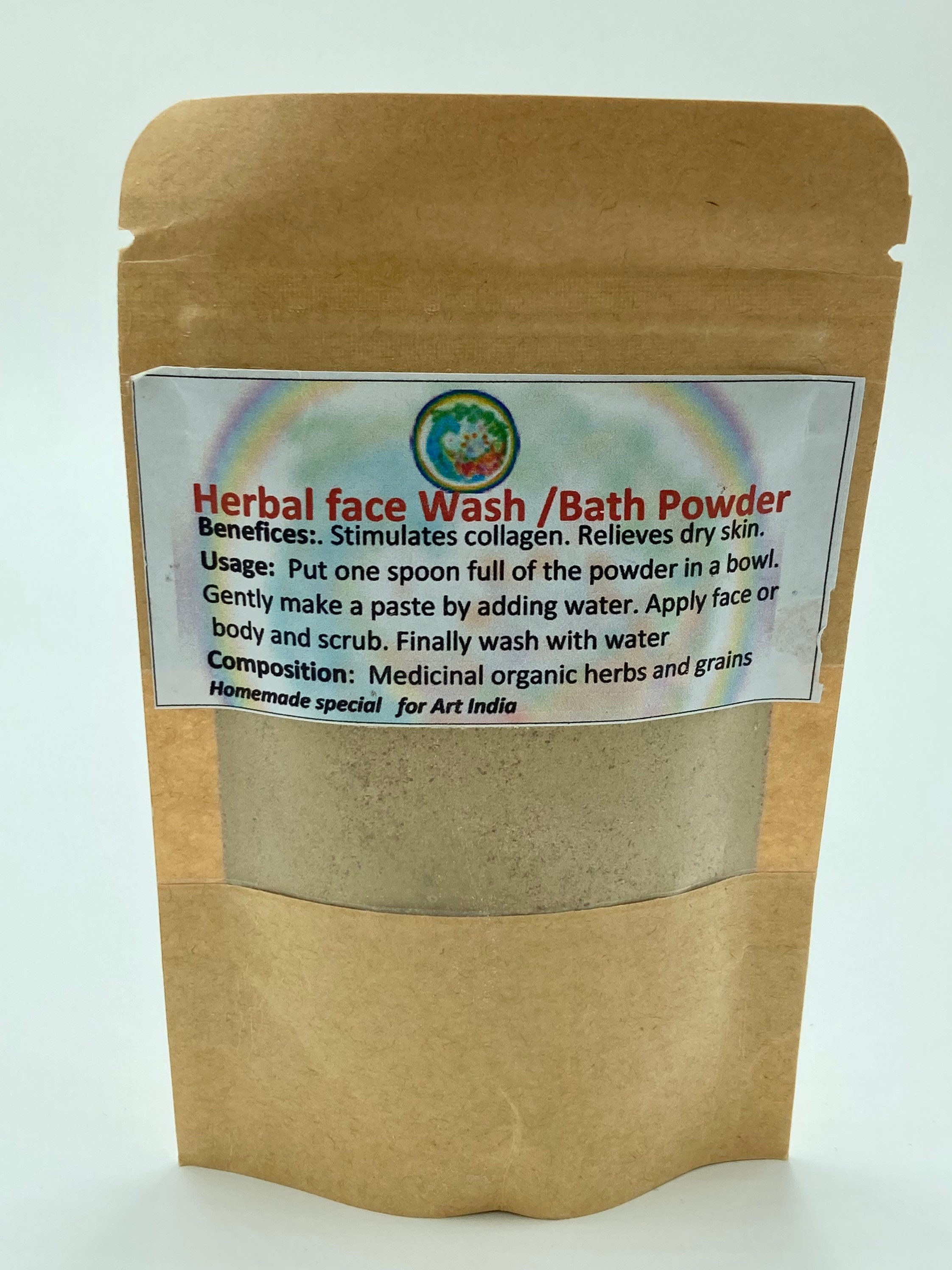 Cleansing powder and face and body mask with medicinal herbs | Etsy