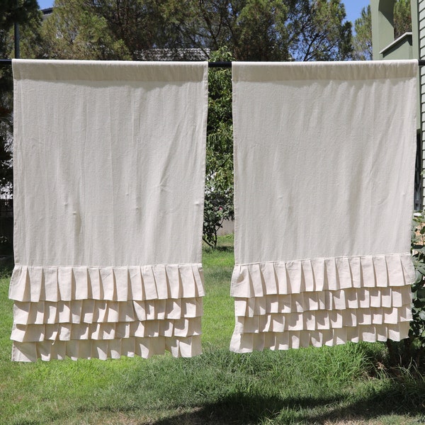 French Cafe Curtains - Etsy