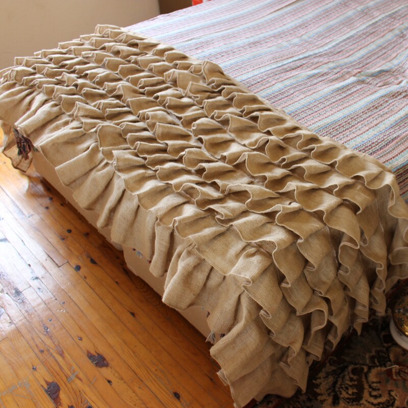 Burlap Bedding - Etsy