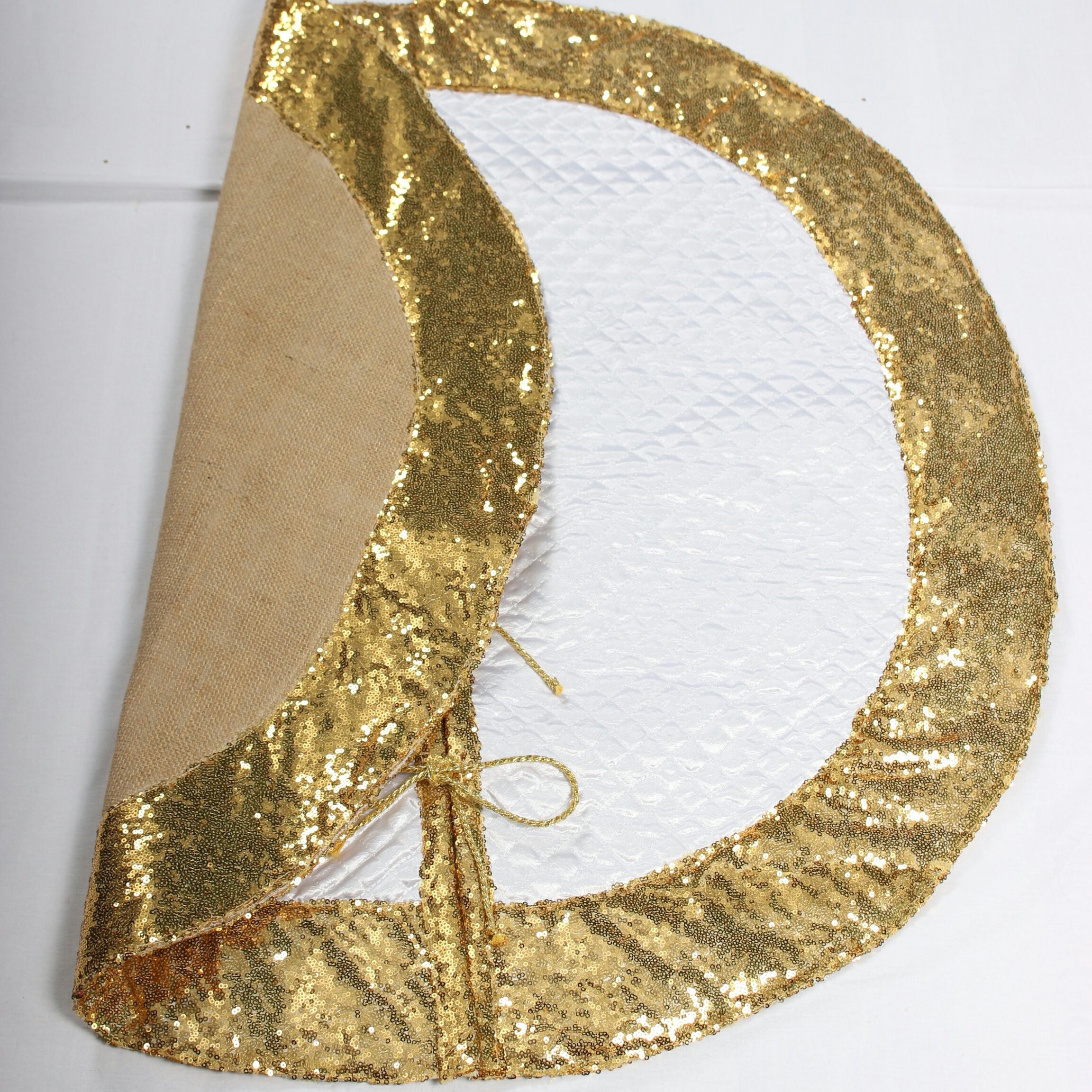 Sequin Tree Skirt Reversible Christmas Tree Skirt Red Tree - Etsy