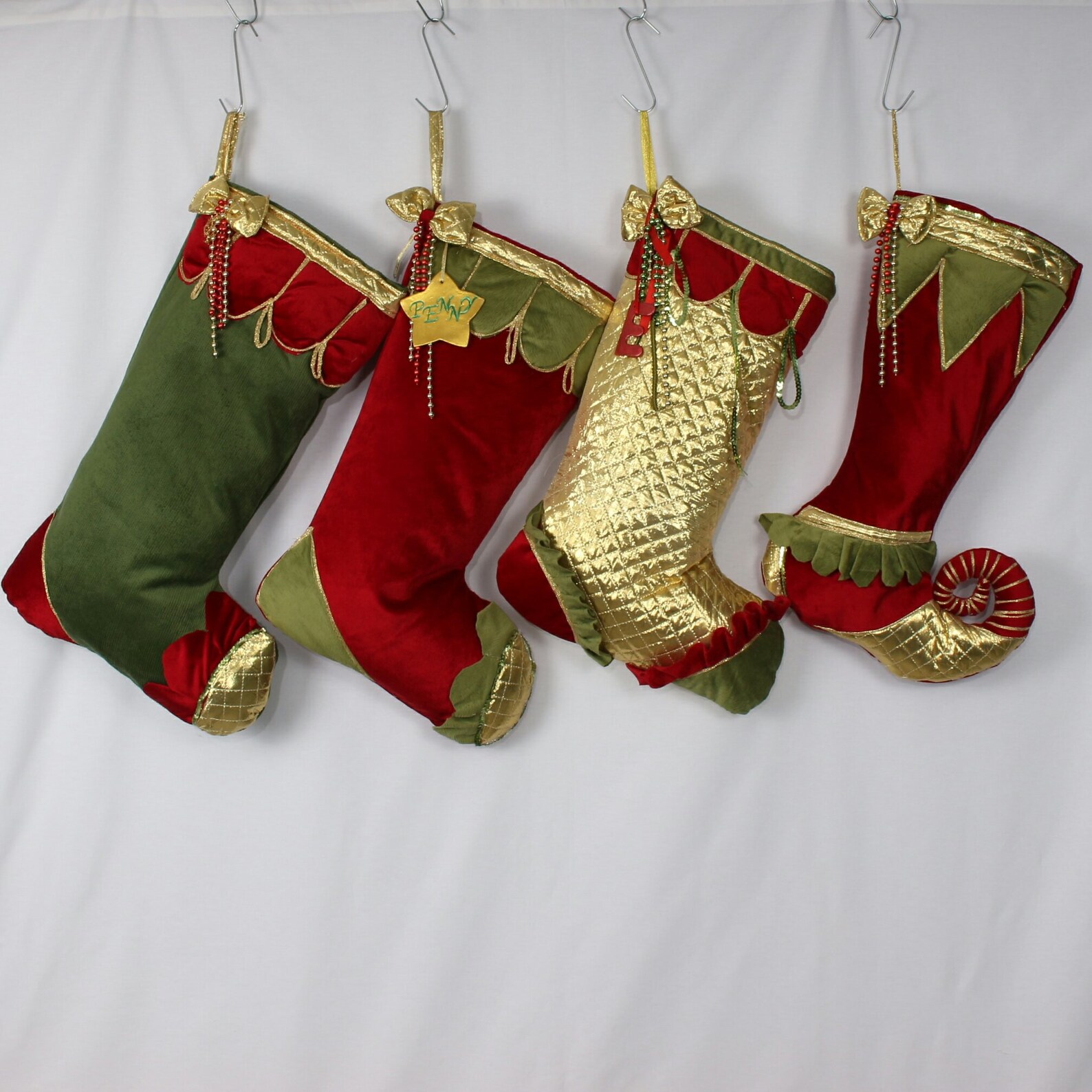 Whimsical Elf Stockings Personalized Christmas Stocking With - Etsy