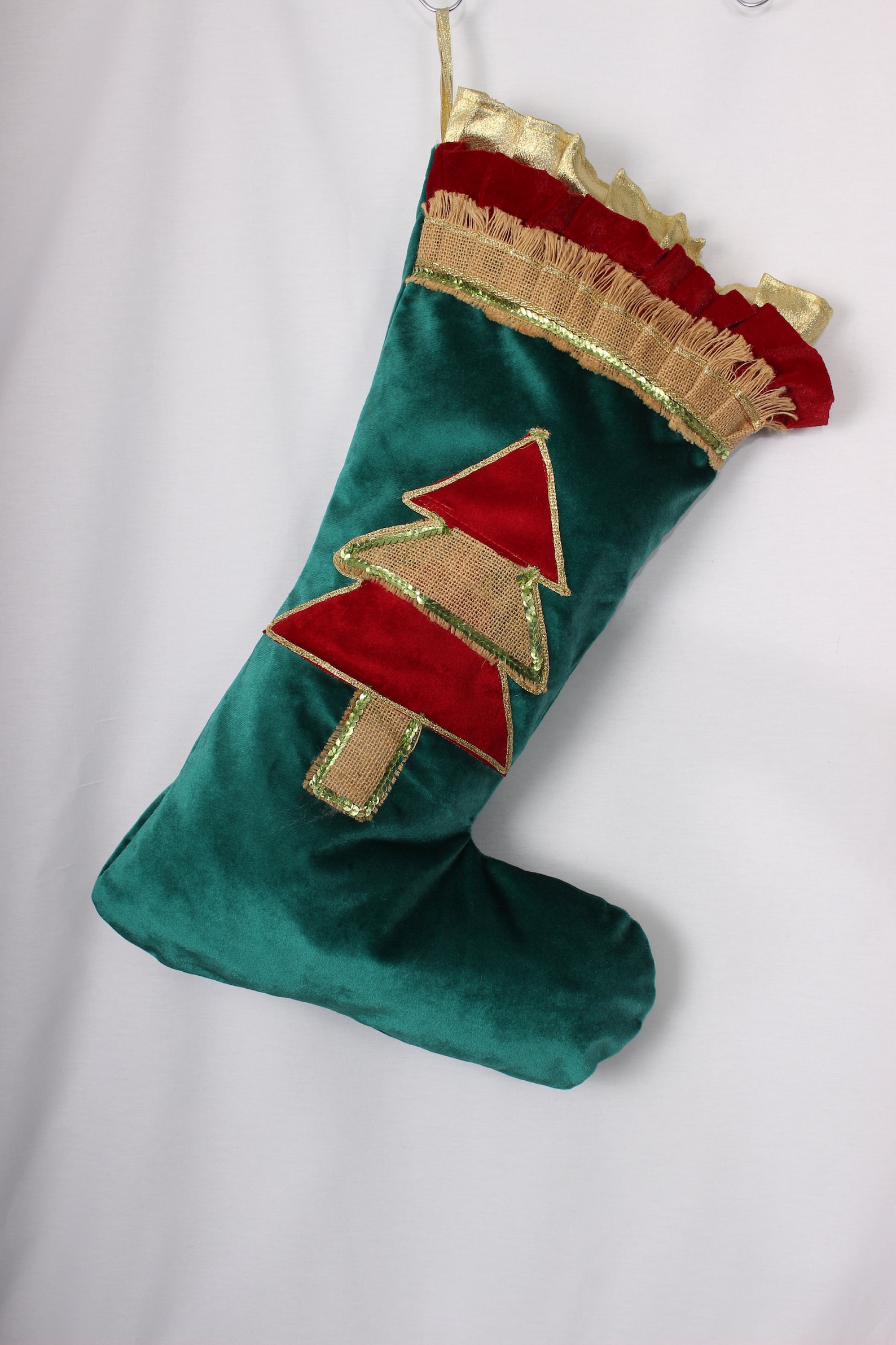 Whimsical Elf Stockings Personalized Christmas Stocking With - Etsy