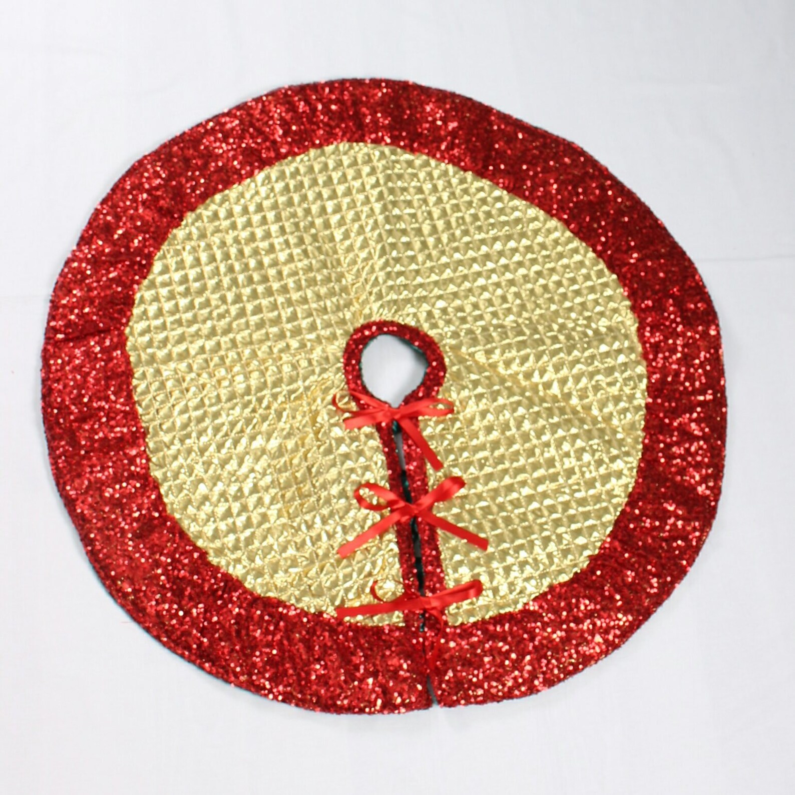 Sequin Tree Skirt Reversible Christmas Tree Skirt Red Tree - Etsy