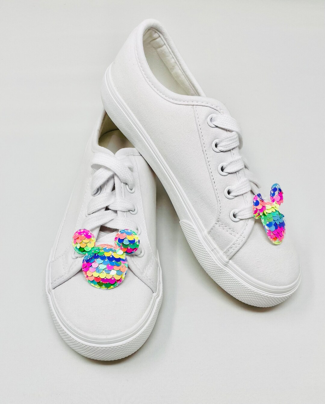 Rainbow Mouse Shoe Clips for Disney Vacation Disney Pride Disney Outfit ...