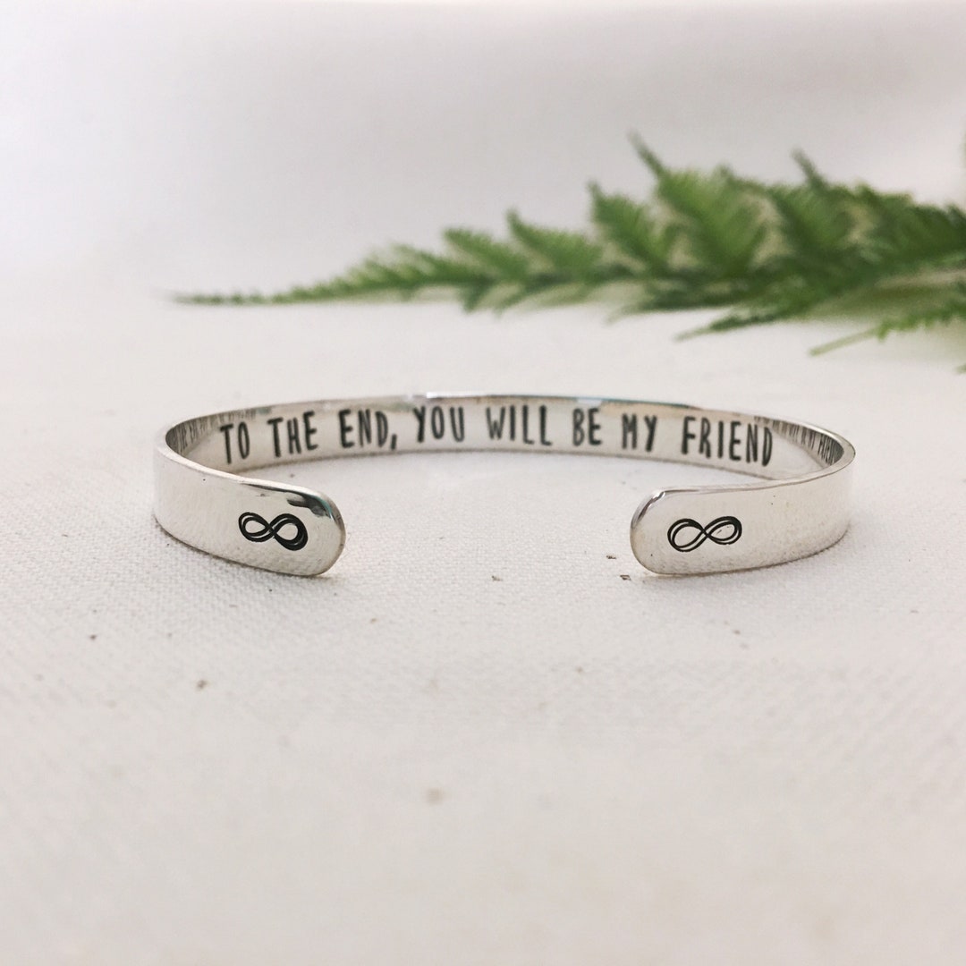 Friendship Bracelet, Best Friend Gift, Birthday Gift for Her, Sterling ...