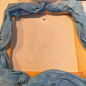 Secret Garden Plaster Wall Art, Lock & Key Botanical Bas Relief, Purple ...