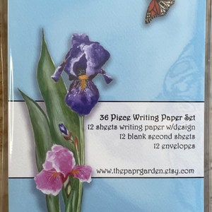 Pink Hibiscus, Personalized Writing Paper Set of 36, Women's Stationery ...